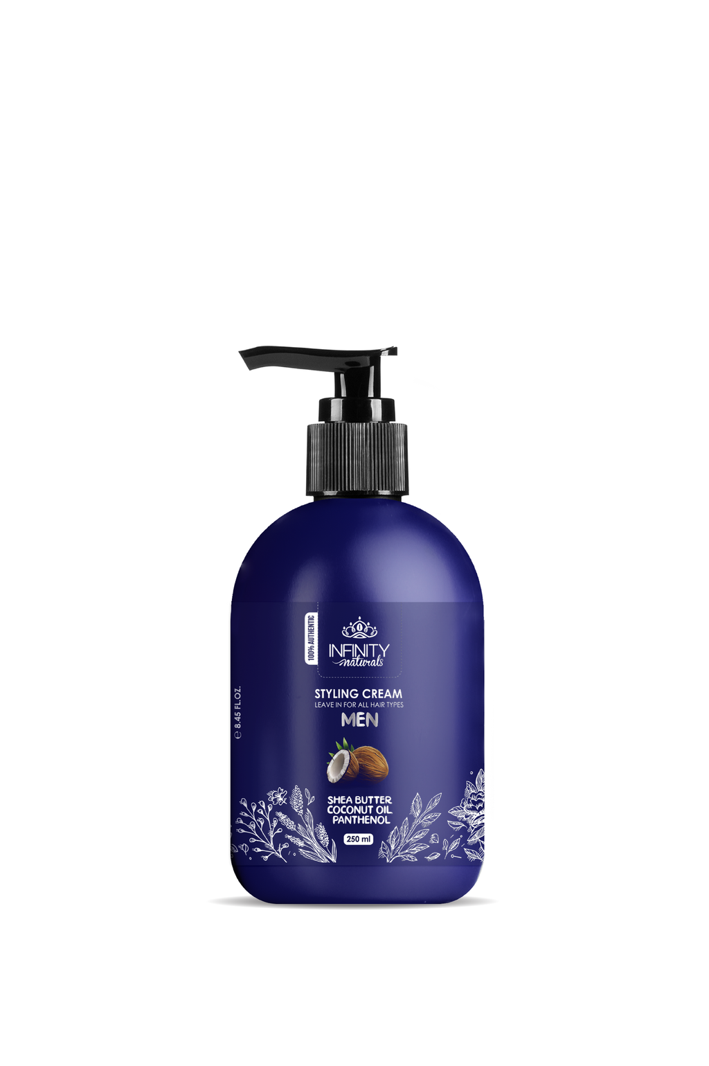 Infinity Naturals Styling Cream Leave in for all Hair Type for Men ...