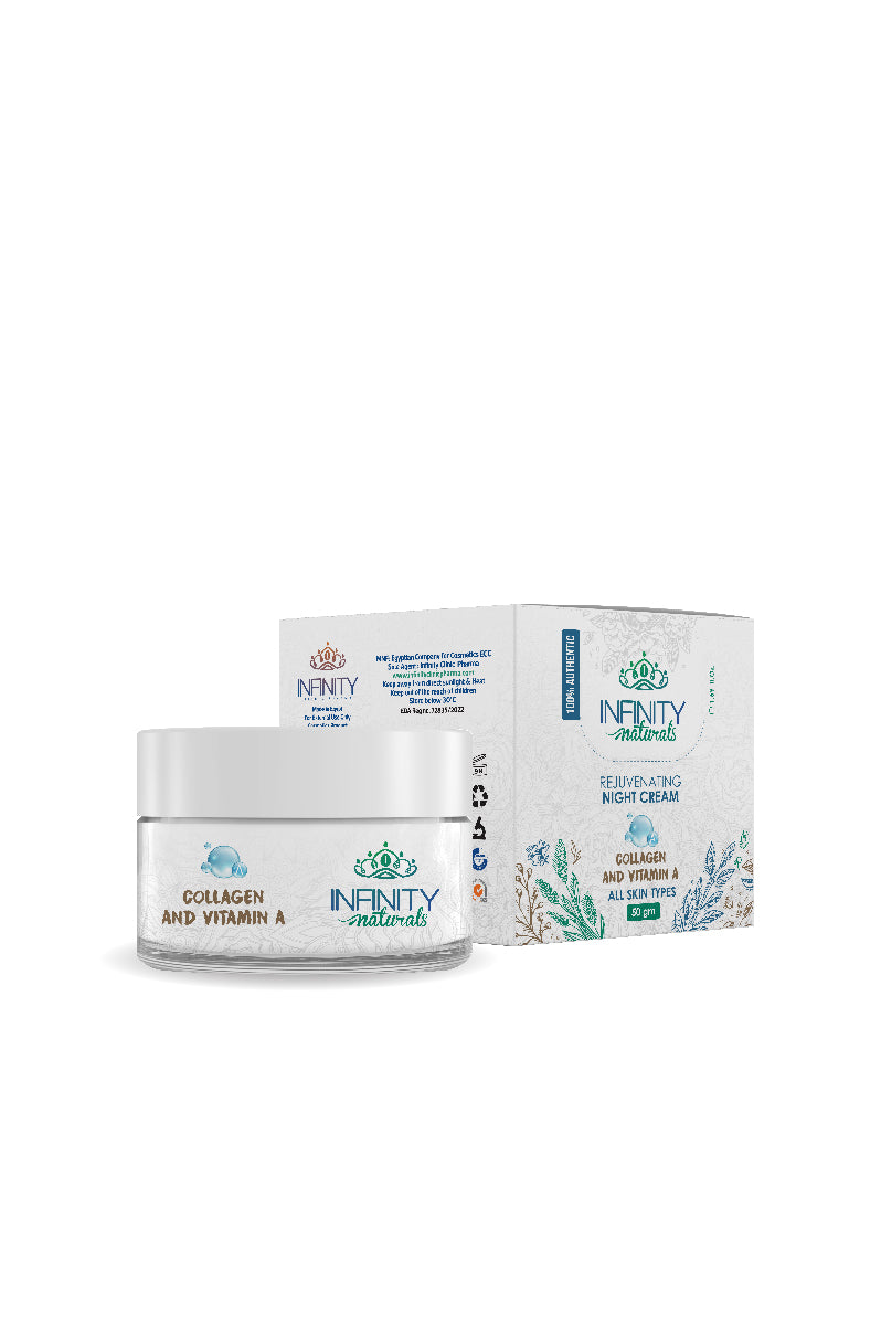 Rejuvenating Night Cream Collagen & Vitamin A – Infinity Clinic Pharma