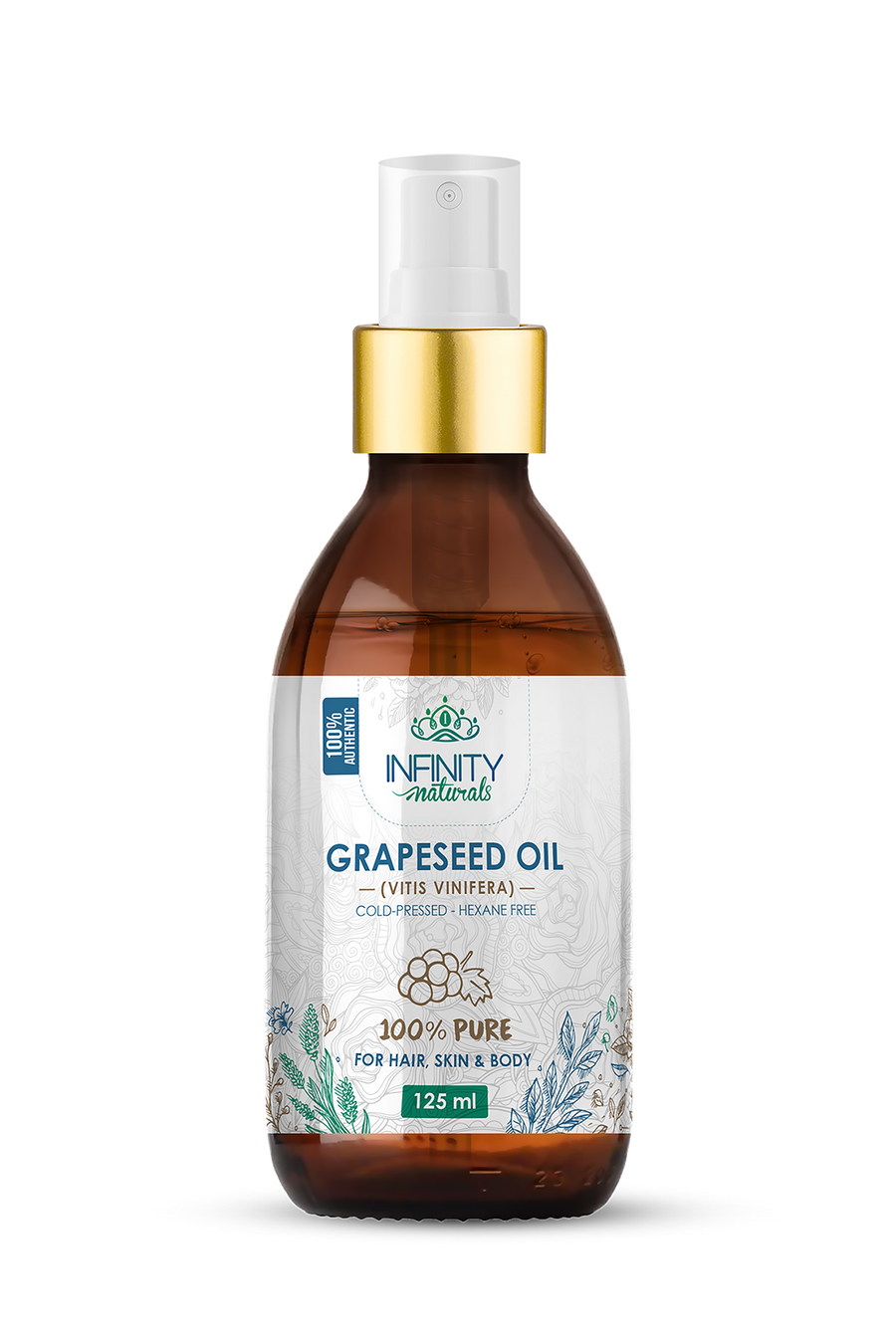 Infinity Naturals Grapeseed Oil – Infinity Clinic Pharma