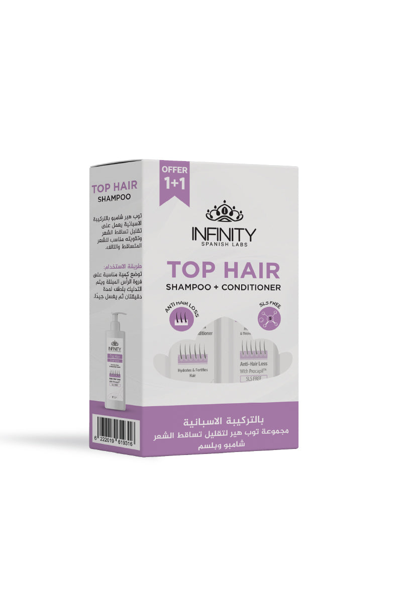 Infinity Top Hair Shampoo + Top Hair Conditioner – Infinity Clinic Pharma