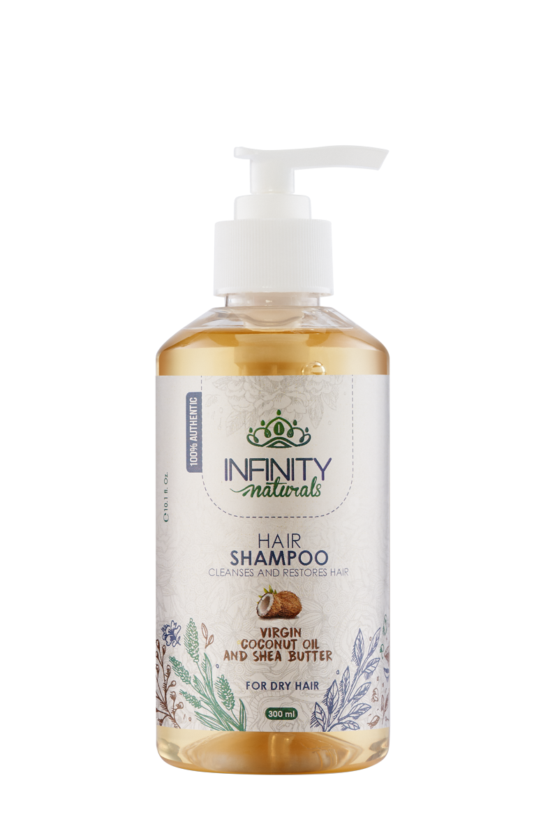 Virgin Coconut Oil & Shea Butter Hair Shampoo – Infinity Clinic Pharma