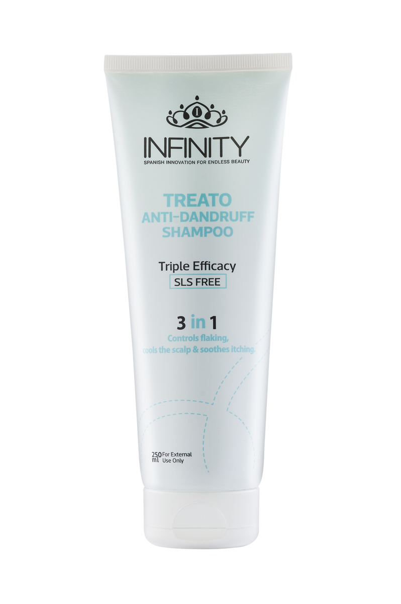 Treato Anti Dandruff Shampoo 250ml – Infinity Clinic Pharma
