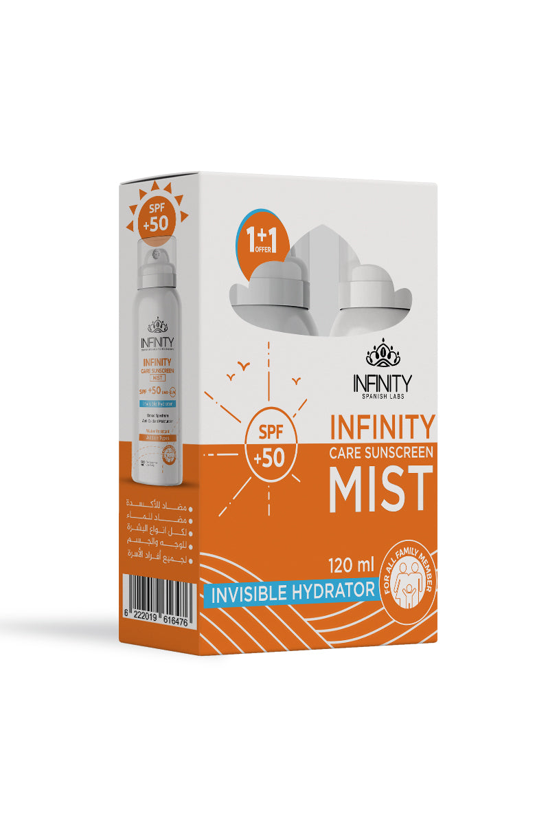 Infinity Care Sunscreen Mist Lotion SPF50+ - Promopack – Infinity ...