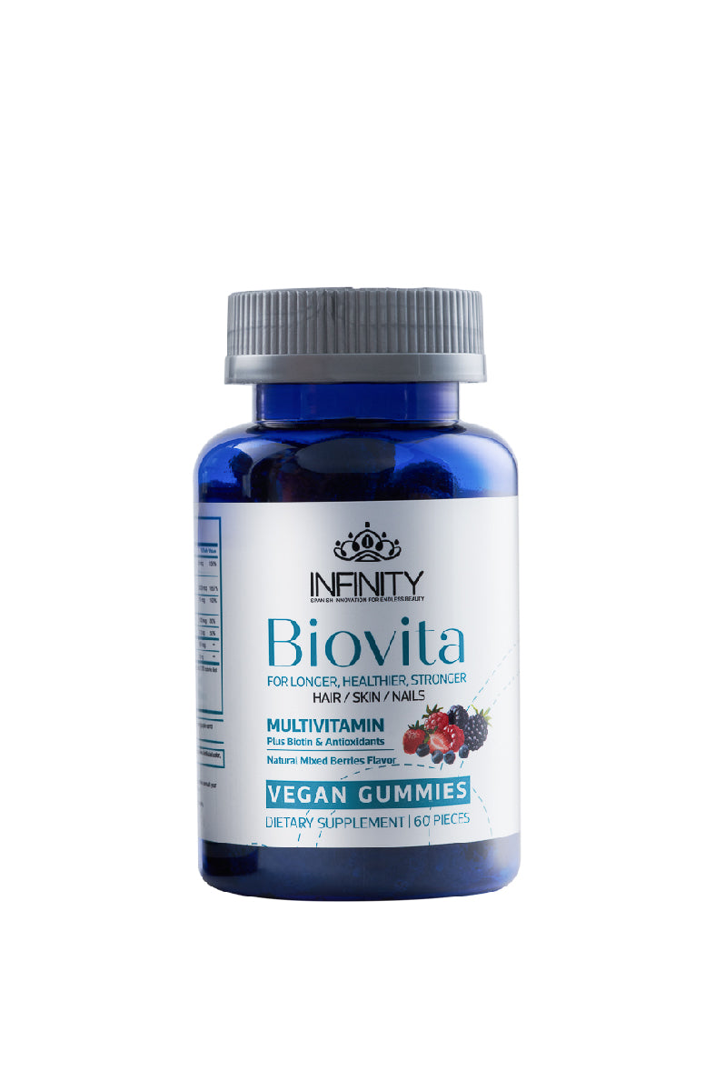 Biovita Multi-vitamin - 60 gummies for nails, skin, & hair – Infinity ...